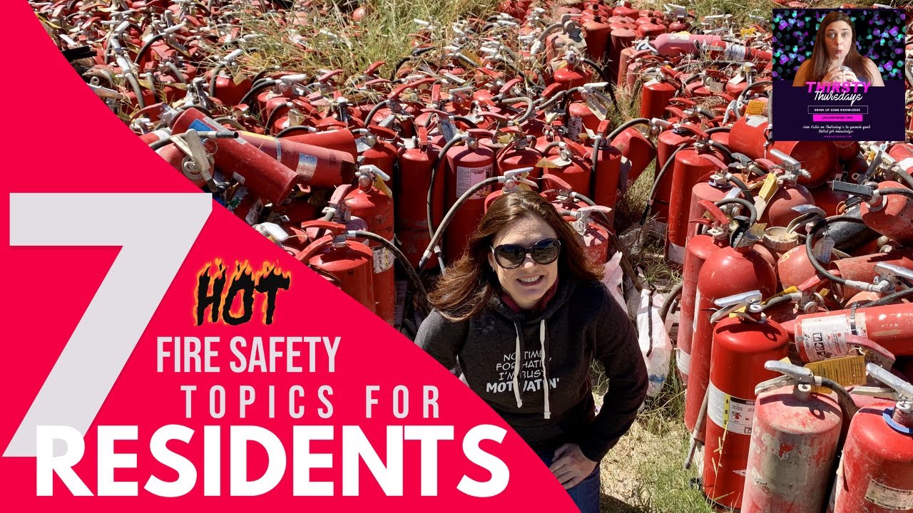 7 HOT Fire Safety Topics For Residents - YouTube