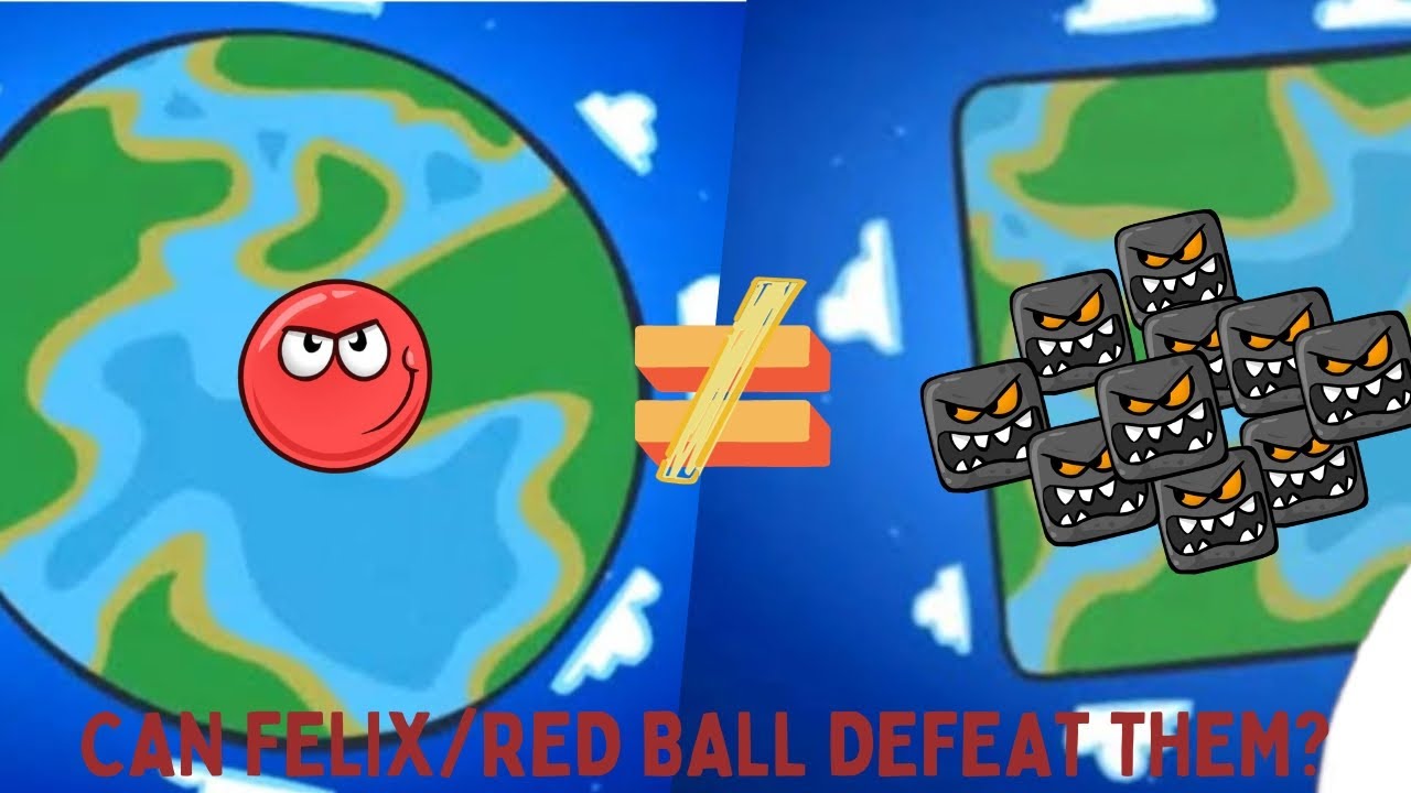 Saving planet Earth from cube monsters! - Red Ball 4 - YouTube