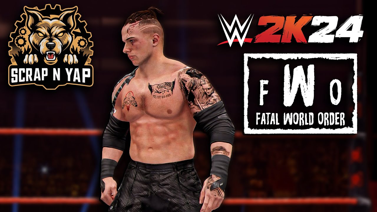 FWO WWE 2K24 Online League Match Card 4 Scrap N Yap - YouTube
