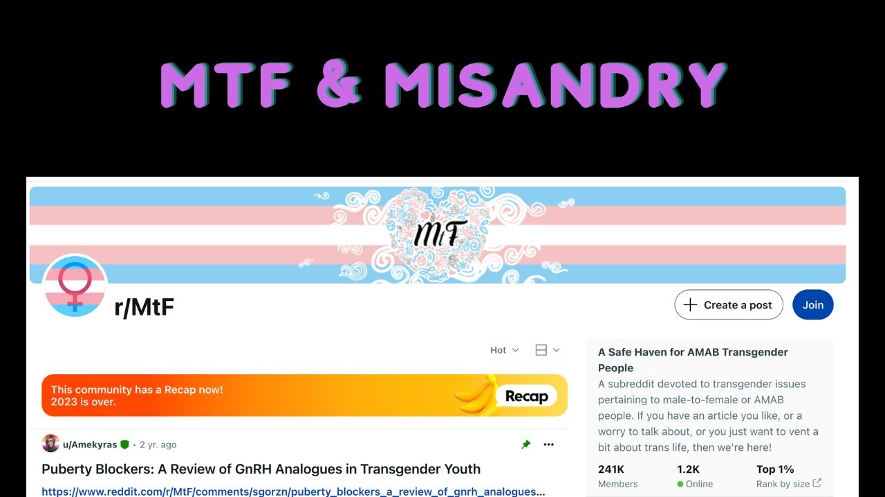 Internalized Misandry and the Seduction of Trans Identity - YouTube