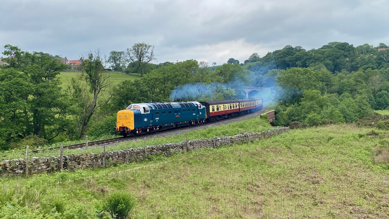 NYMR Diesel Gala 2025 | Deltic 55009 Steals The Show | 14/06/25 - YouTube