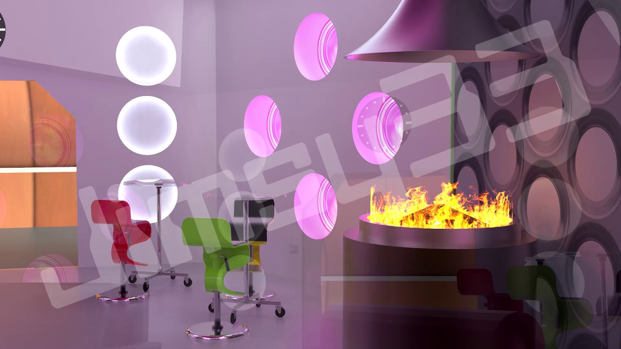 Keyshot: Renders of the living room from my TARDIS. - YouTube