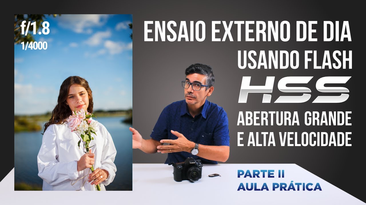 APRENDA A USAR O FLASH NOS ENSAIOS EXTERNOS | PRÁTICO - YouTube