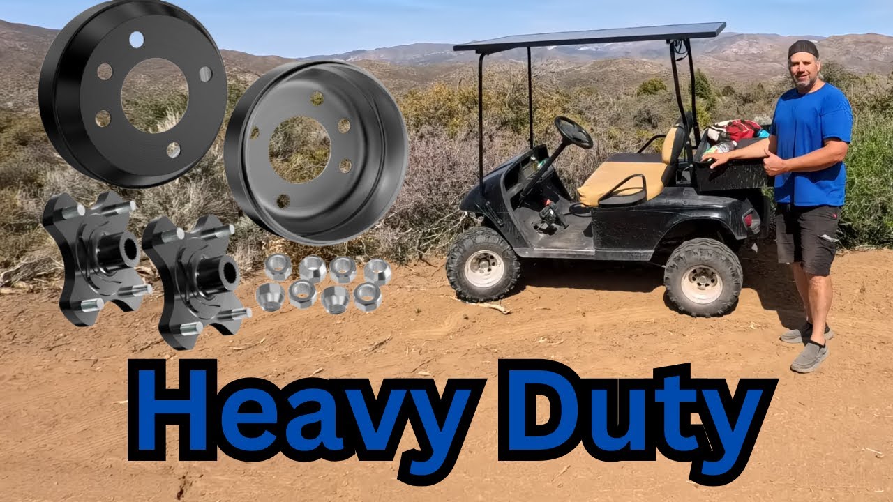 UPGRADE Your EZGO with Heavy Duty Brake Drum Hub Now! - YouTube
