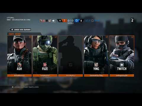 première game première win aussi sur r6 (rainbow six siège) - YouTube