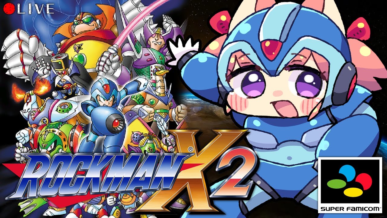 Megaman X2 】(SNES) ロックマンX2 するー♪【 #vtuber 】 #shorts - YouTube