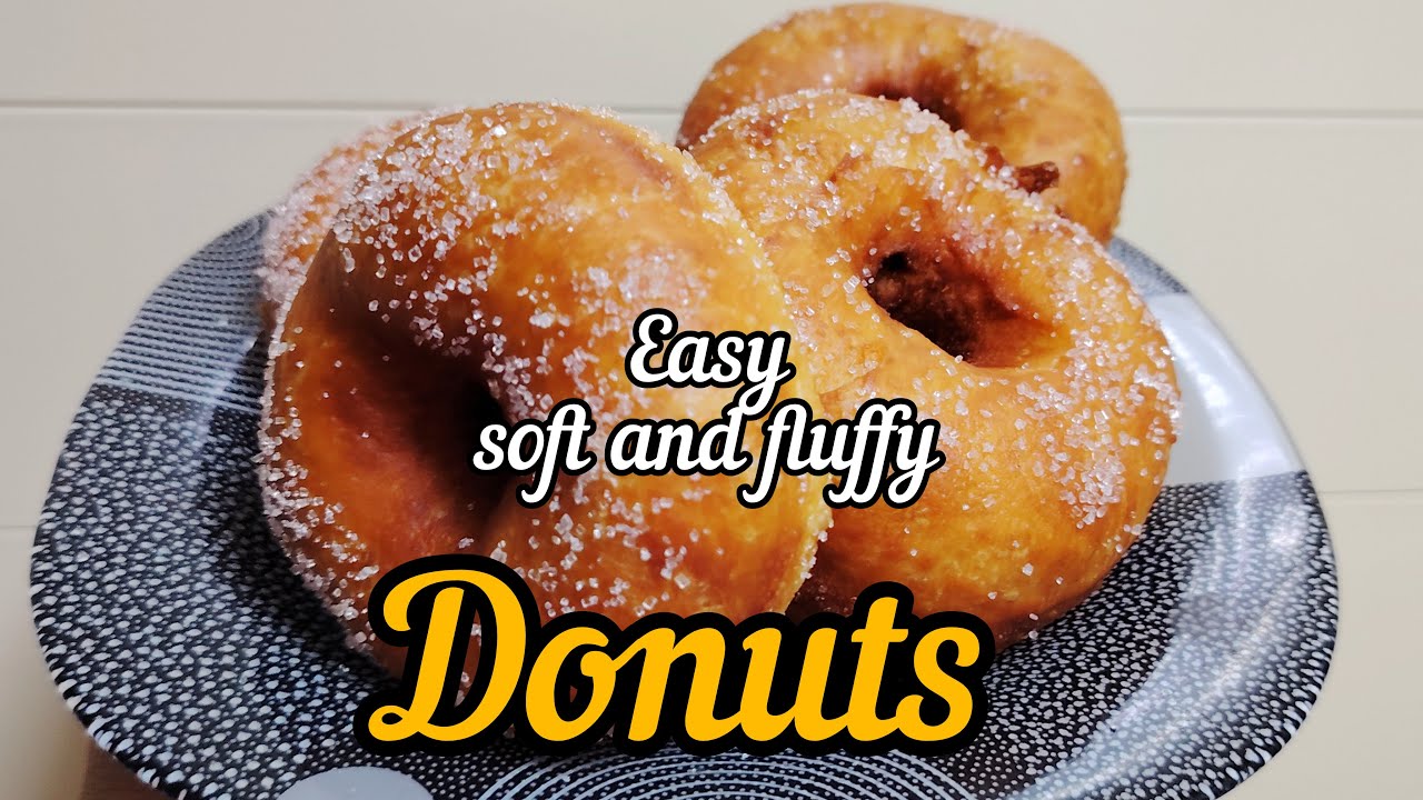Easy soft and fluffy homemade donuts | Donuts recipe - YouTube