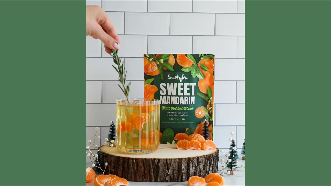 Sweet Mandarin Ginger Iced Tea - YouTube
