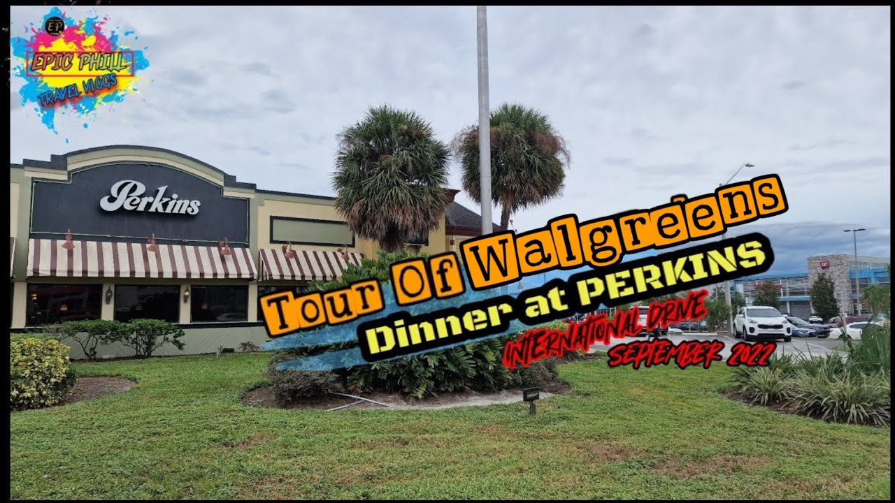 Tour of Walgreens and Perkins Dinner - YouTube