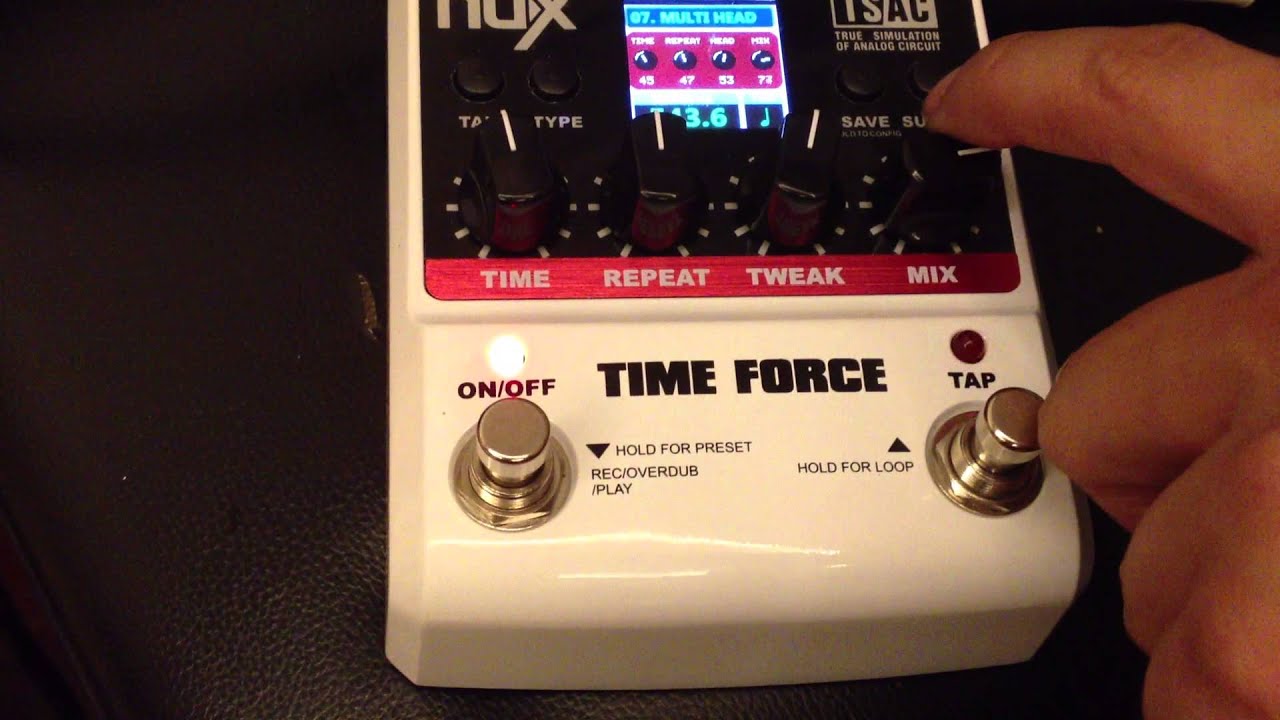 NUX TIME FORCE - YouTube