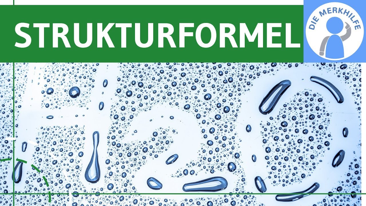 Aufstellen von Strukturformeln einfach erklärt - Ablauf, Schritte ...