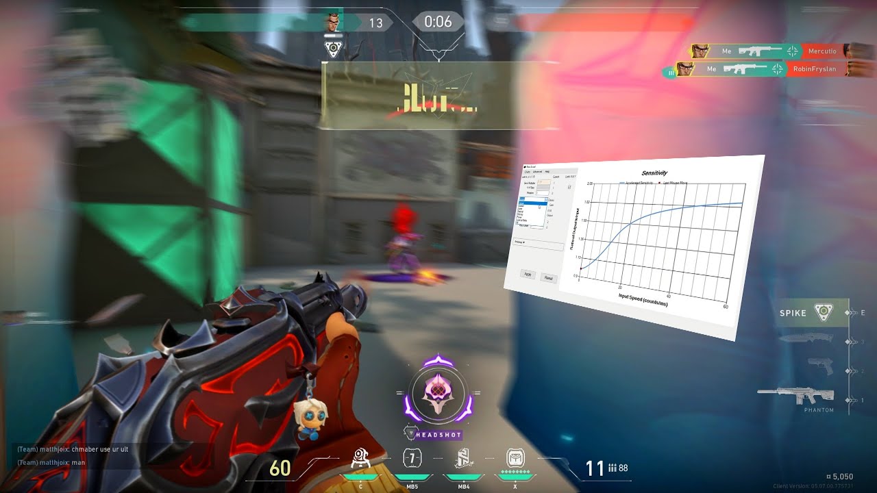 RAW ACCEL gives GOD aim in VALORANT - YouTube