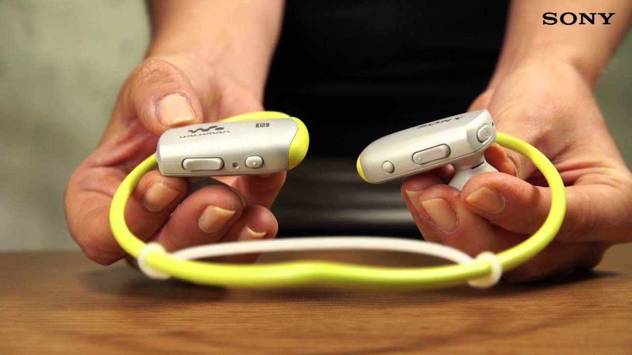 Walkman MP3 Sony WS-610 résistant à l'eau - YouTube