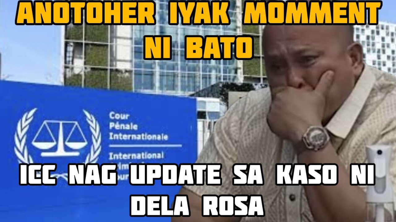 HALA BIGLAAN NAMAN TO. ICC HINA-HUNTING NA SI DELA ROSA, NAG UPDATE ANG ...