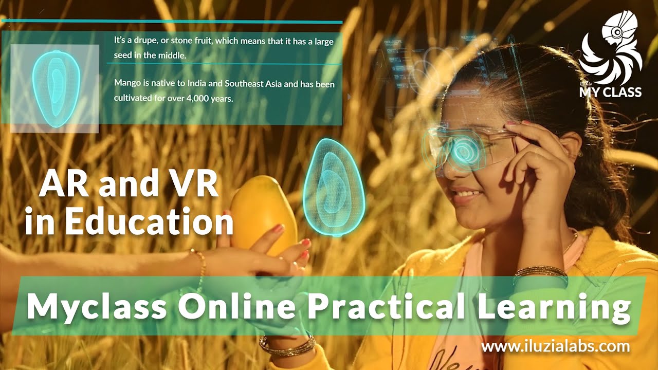iLuZia Lab Myclass | Online Practical Learning | AR & VR | India & UAE - YouTube