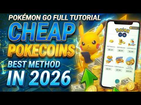 How To Get CHEAP PokéCoins in Pokémon GO (2026)