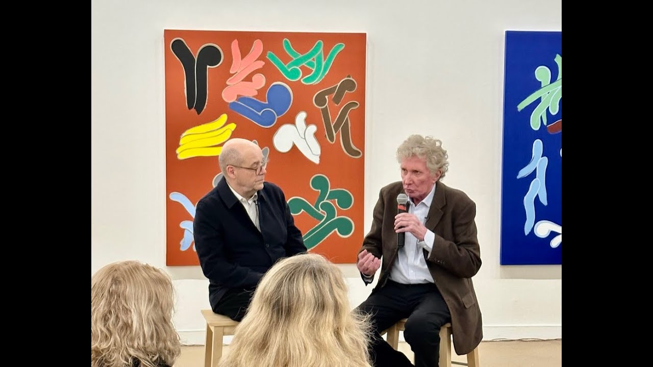 Pierre Dunoyer Artist Talk with Director Fabrice Hergott of MAM Museum ...