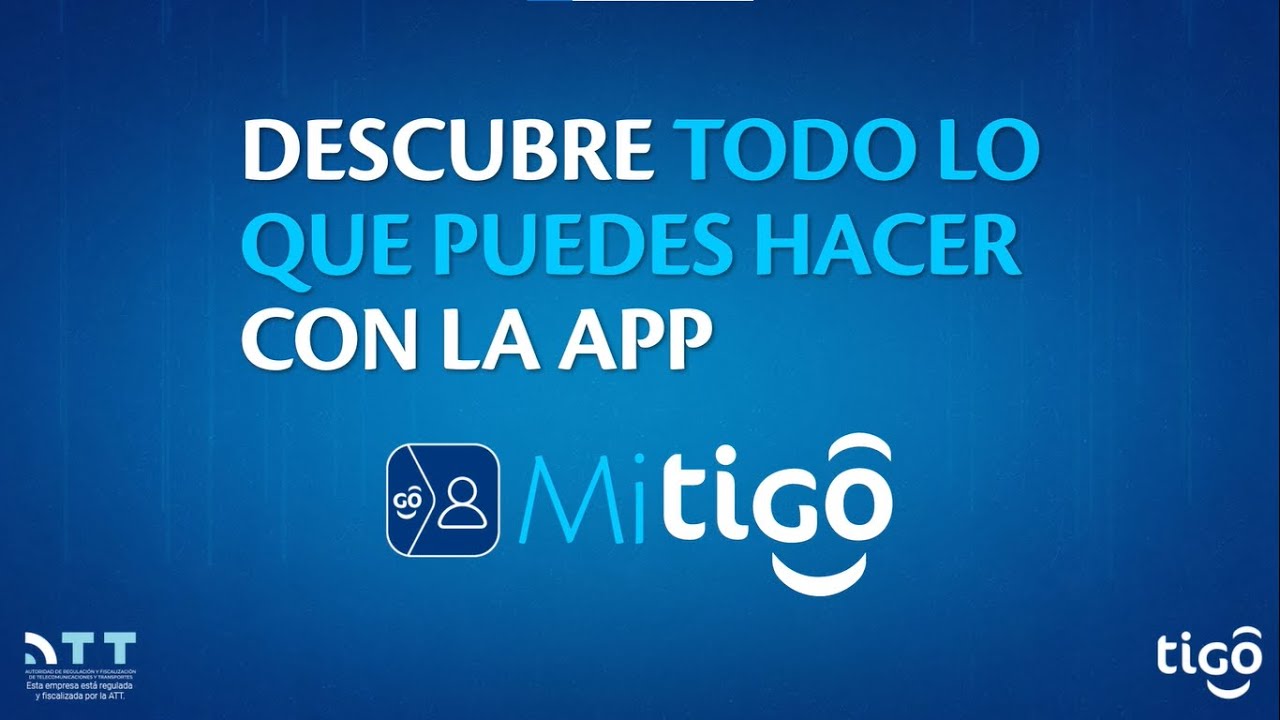 Mi Tigo: conoce todo lo que puedes hacer - YouTube