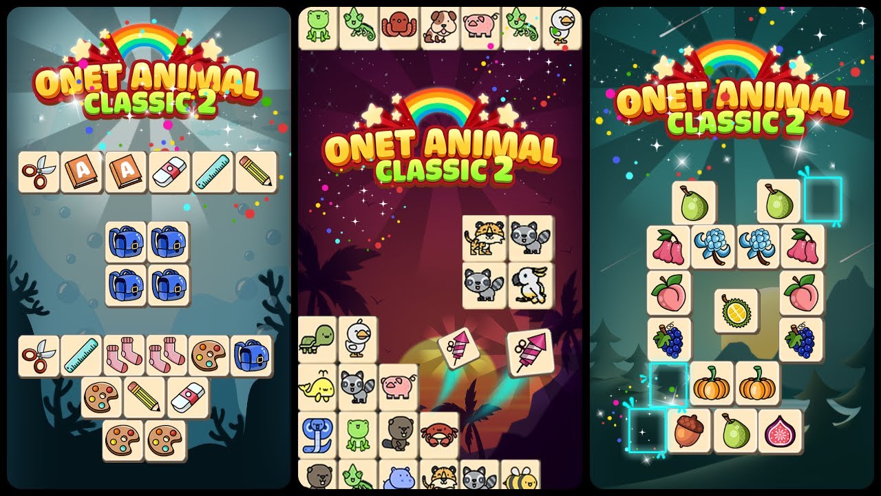 Onet Animal Super Mobile Game | Gameplay Android - YouTube