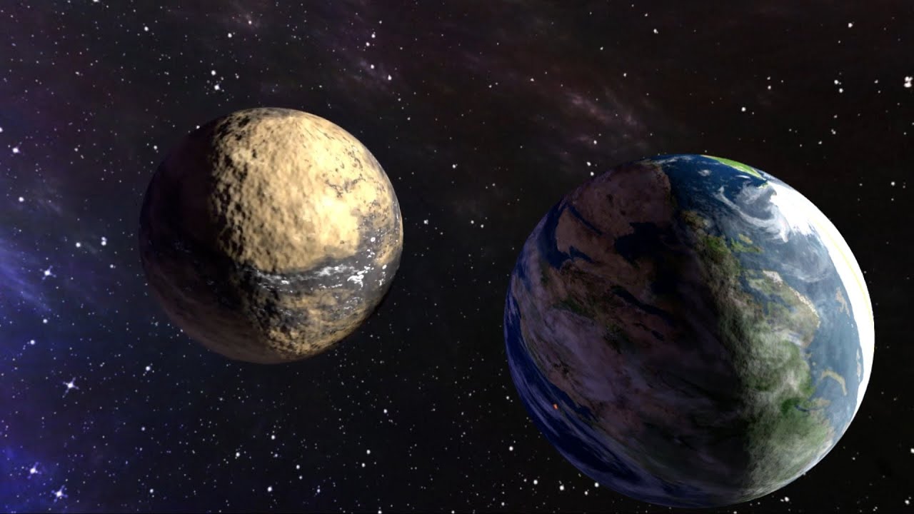 What Happened To Planet Theia|Formation Of Moon|Universe Science - YouTube