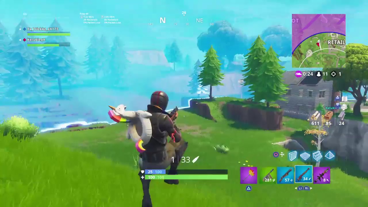 Fortnite getting the fully upgraded drift - YouTube