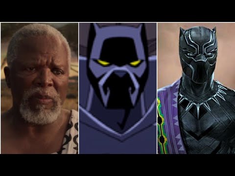 T'chaka Evolution in Cartoons and movies. (2006-2018) (Marvel Comics) (Black Panther)