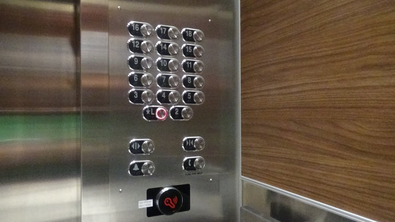 Modernized Otis Traction Elevators @ Marriott Downtown at CF Toronto ...