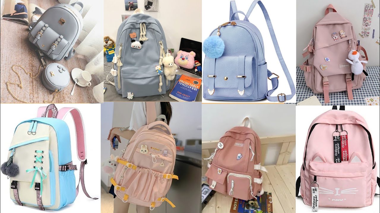 Most beautiful college bags for girls || latest colour || new ...