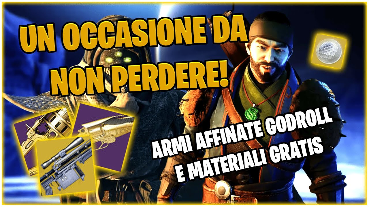 BENTO BOX | GODROLL E MATERIALI GRATIS!! | DESTINY 2 - YouTube