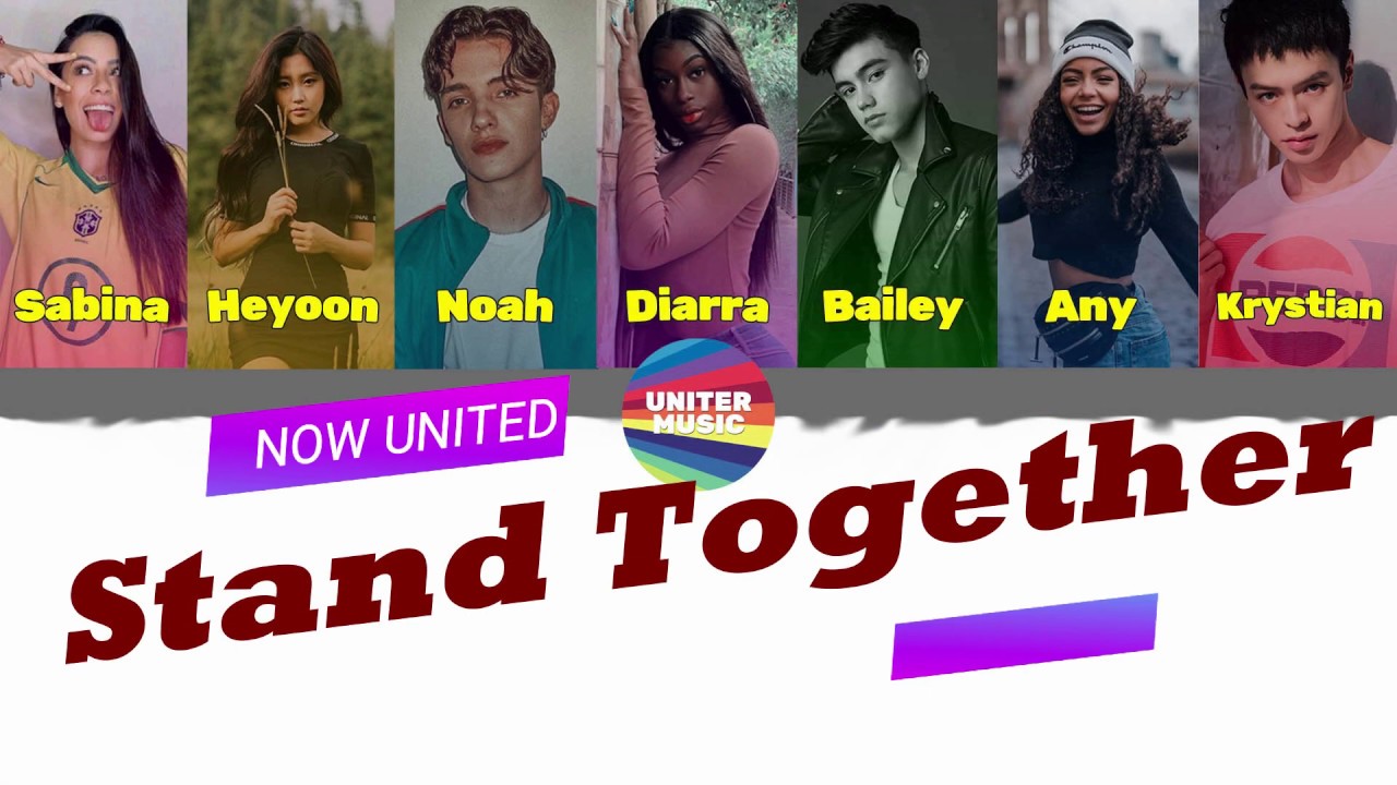 Now United Stand Together | Color Coded Lyrics - YouTube