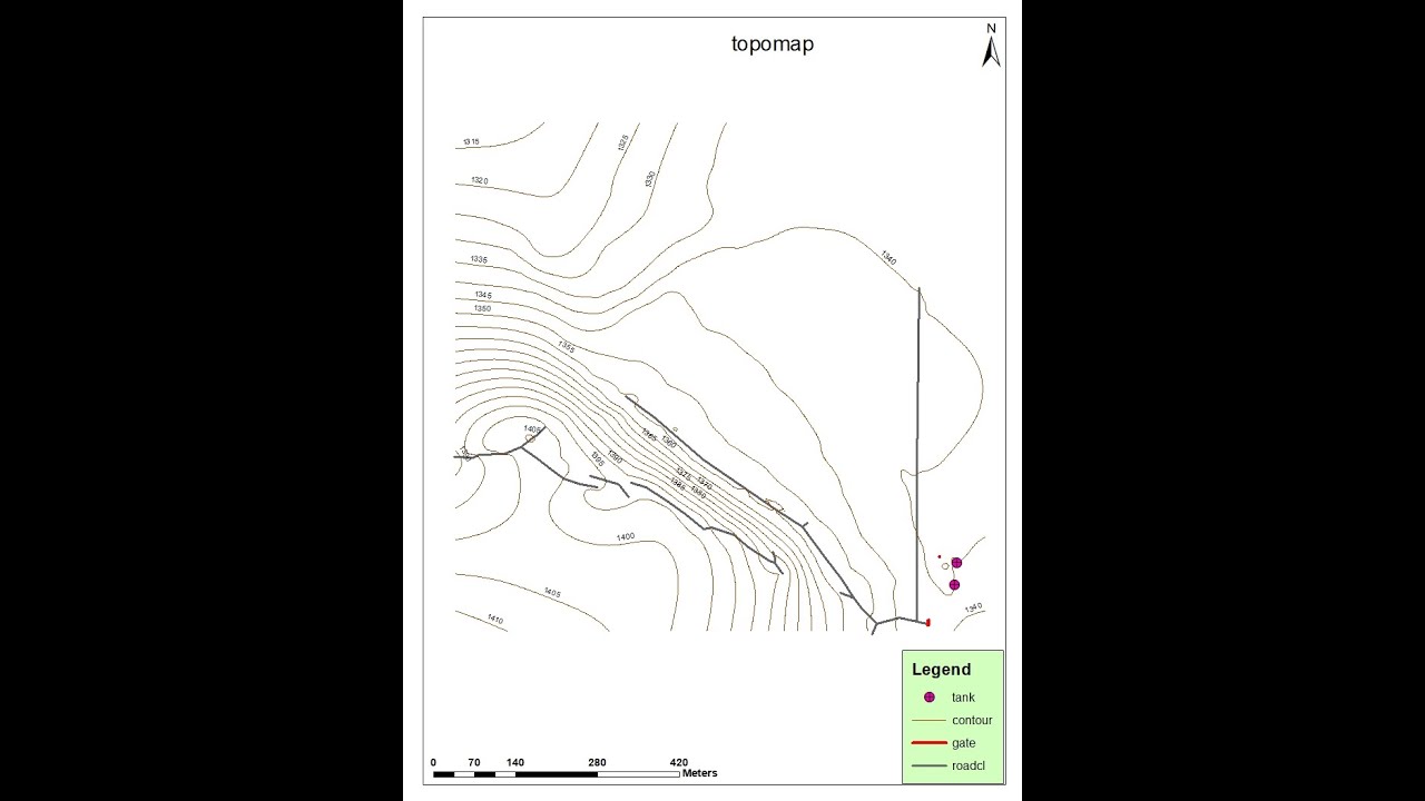 How to prepare Topographic Map in ArcGIS Part 2 - YouTube