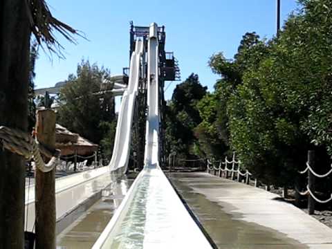 Cliffhanger Ride Complex at Waterworld ,CA - YouTube