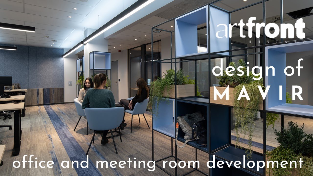 ArtFrontHungary - office design for MAVIR Ltd. Budapest, Hungary - YouTube