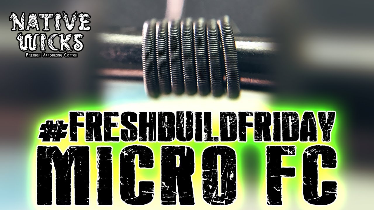 #FRESHBUILDFRIDAY - Micro Fused Clapton Coil/Ares RTA - YouTube