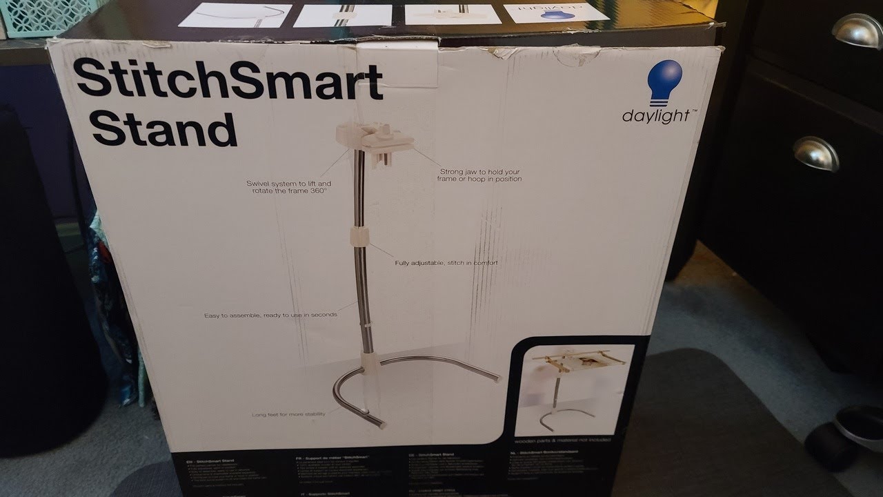 Daylight Company StitchSmart Stand ~ unboxing and set up! - YouTube