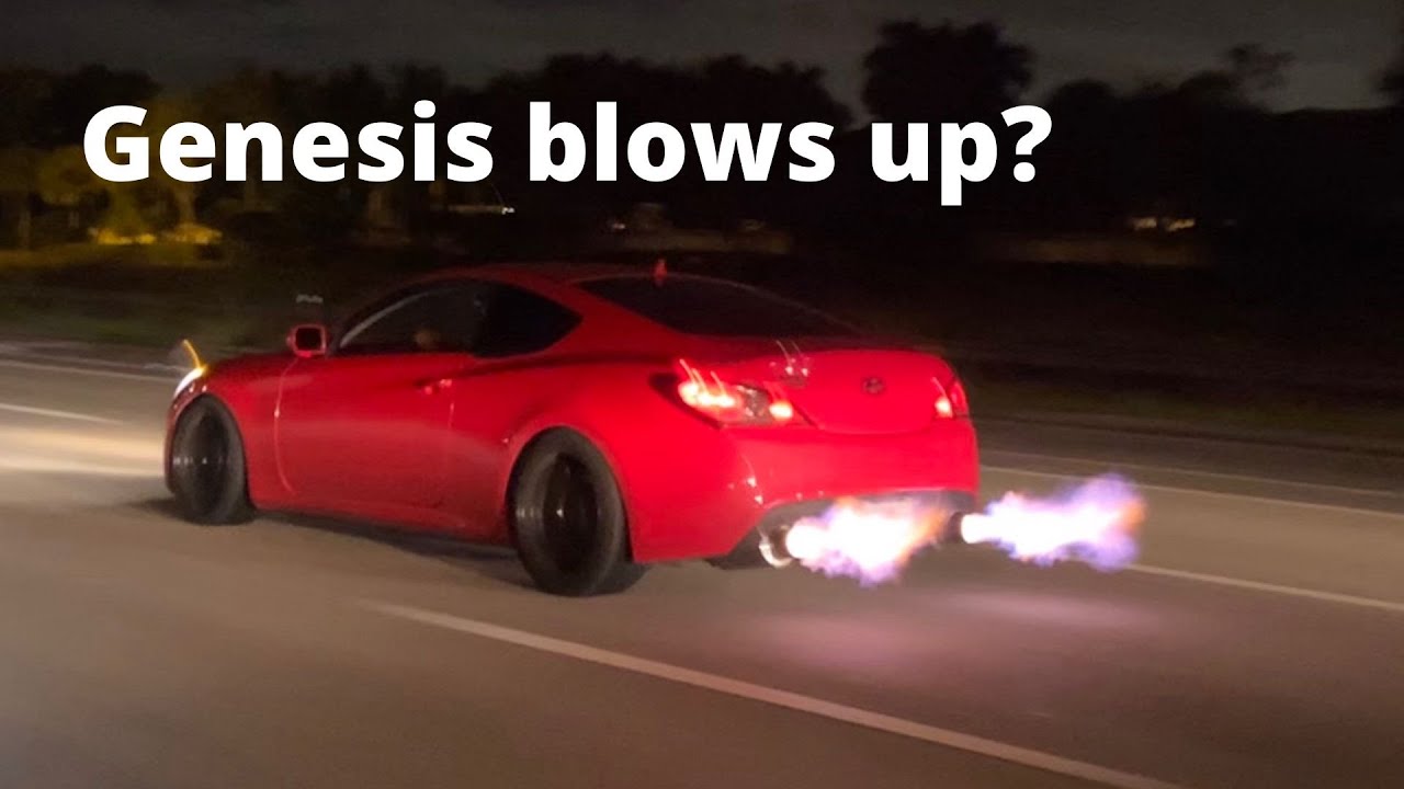 *800hp* Genesis Blows Up on Dyno!!! - YouTube