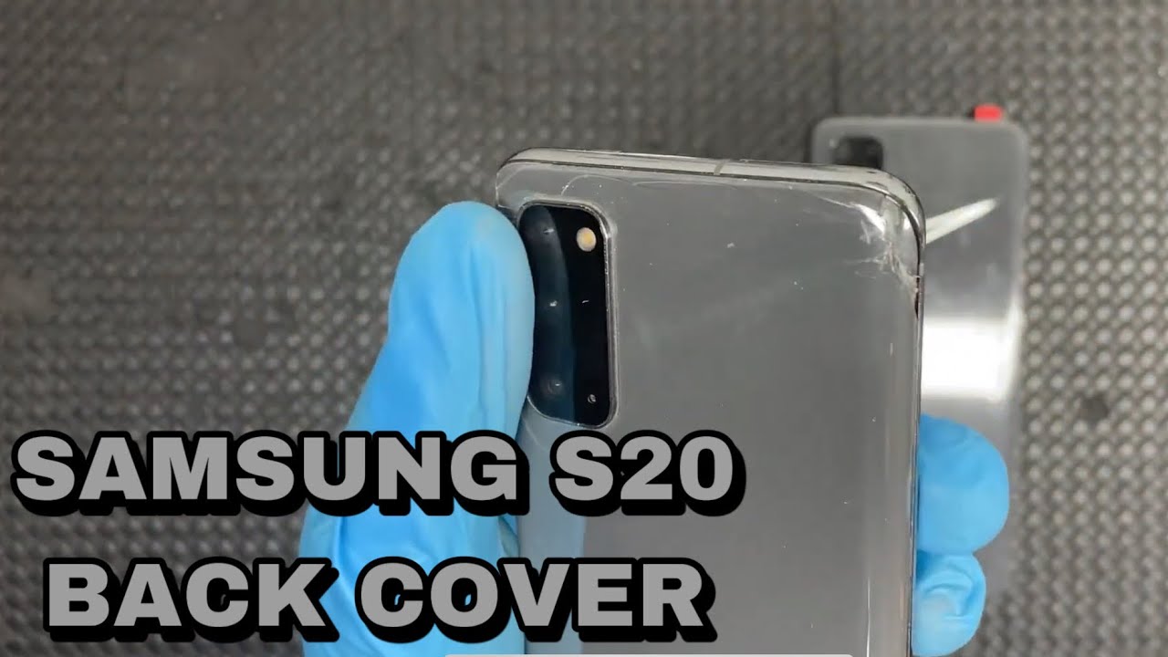 Samsung S20 Back glass cover replacement - Guida Tutorial - Disassembly ...