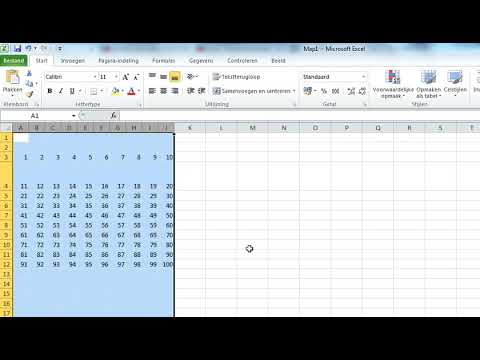 Excel kolombreedte en rijhoogte aanpassen extra - YouTube