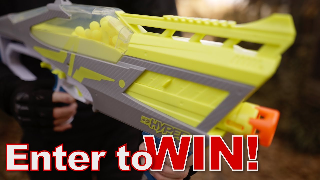 Win the Nerf Hyper Evolve 100--A TomSquad Review - YouTube