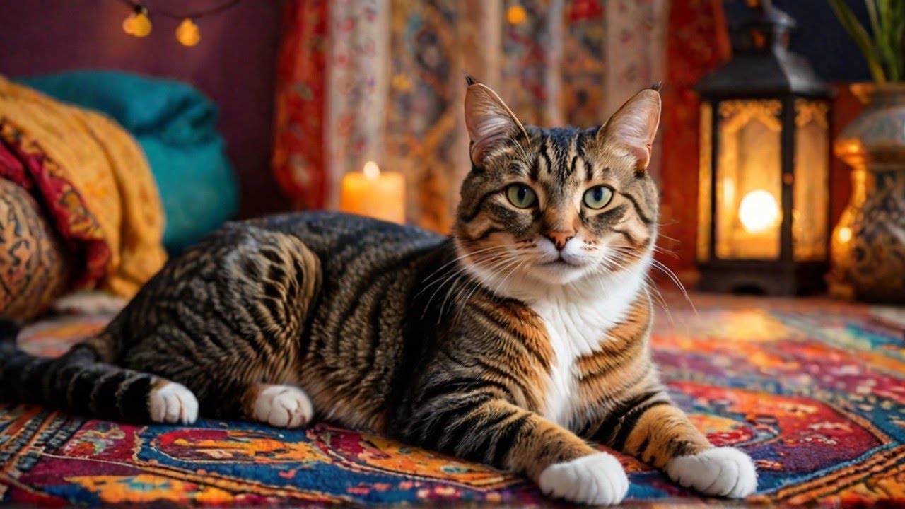 Ramadan's MOST Adorable Islamic Cat//بلی کا پہلہ روزہ - YouTube