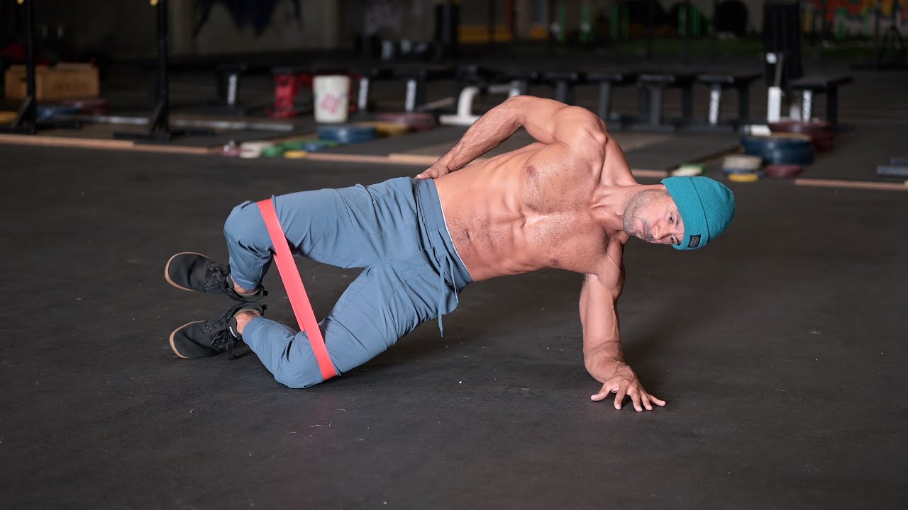Side Plank Clamshell - Banded - Height Performance Exercise Demo - YouTube