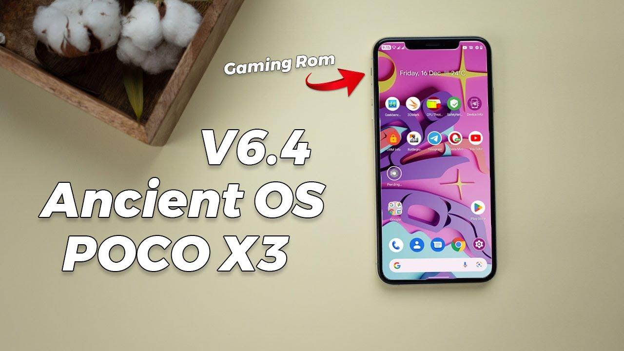 Ancient OS V6.4 [STABLE] Gaming Custom Rom For POCO X3 - How To Flash 🥶 ...