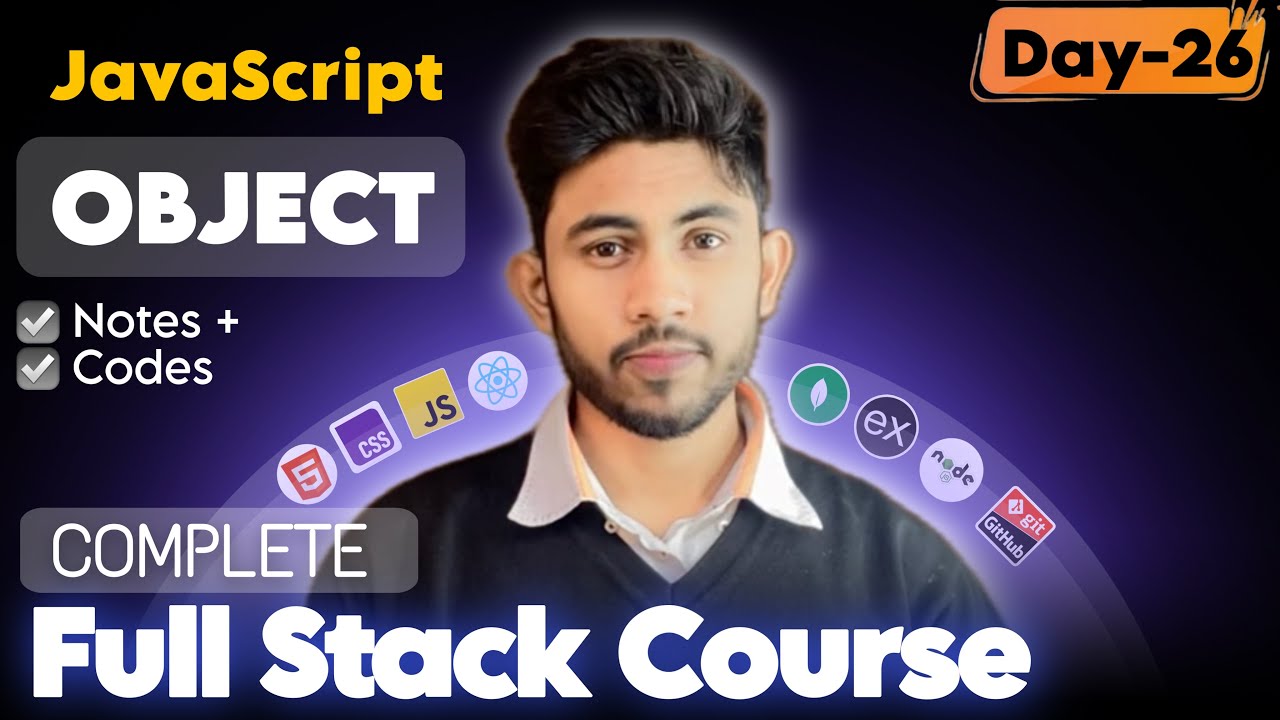 Complete JavaScript Objects Tutorial | Web Development Full Course by Codings Expert - YouTube