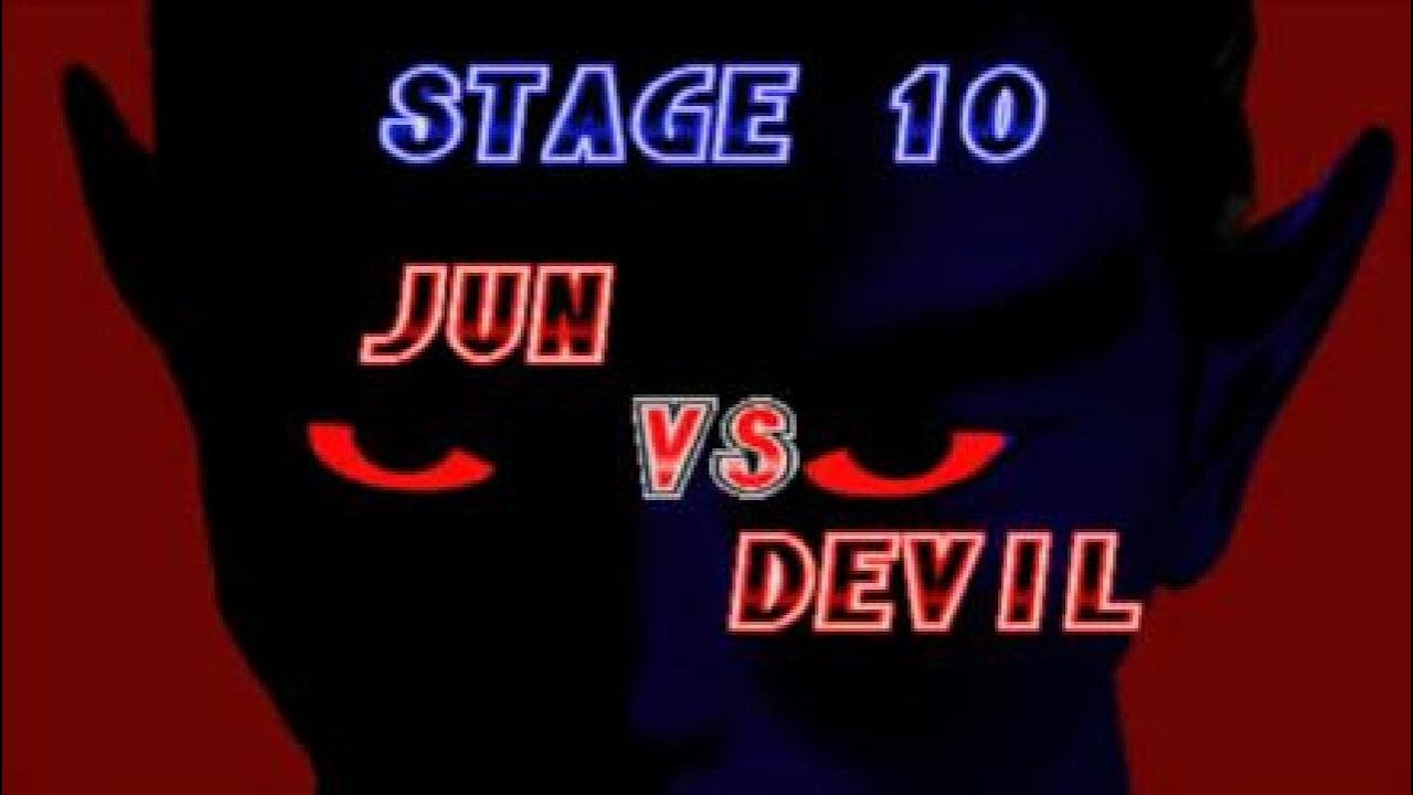 Tekken 2 arcade mod Jun counter attacks with replays and win - YouTube
