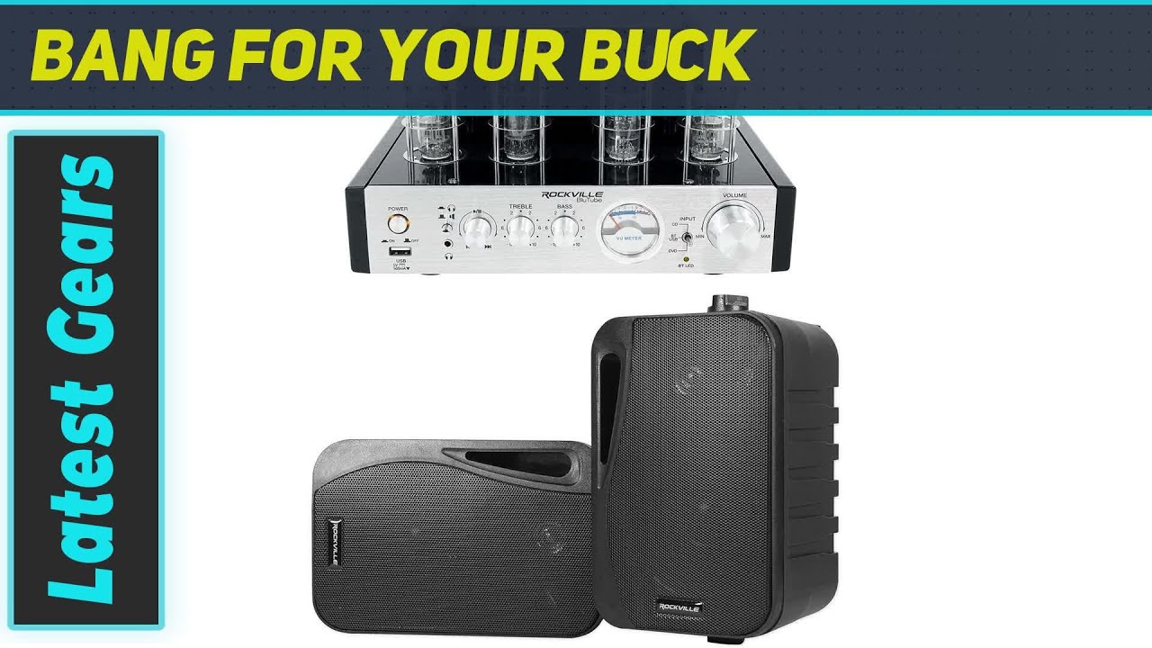 Immersive Audio Experience: Rockville BluTube 70w Tube Amplifier Review ...