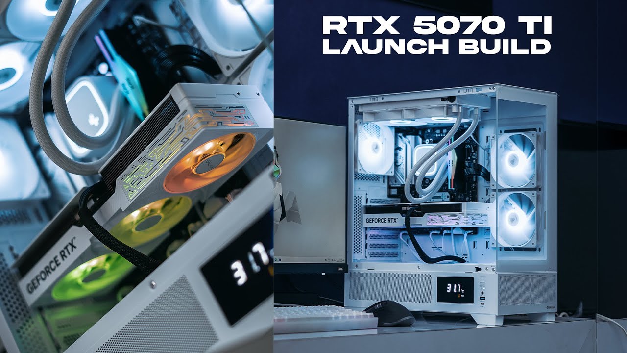 RTX 5070 TI PC BUILD! So Clean you wish it was yours! - YouTube