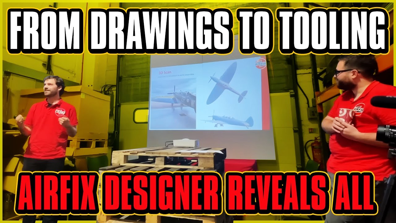 From Drawings to Tooling - Airfix Design Process 1/24 Spitfire Designer ...