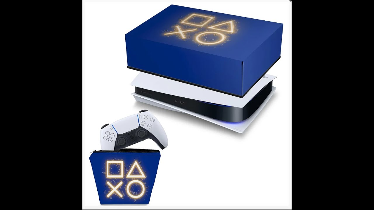 KIT PS5 CAPA E CASE CONTROLE - DAYS OF PLAY EDIÇÃO LIMITADA ...