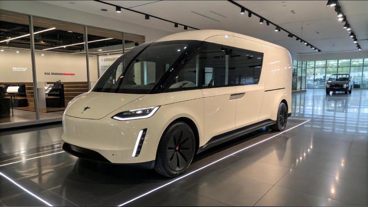 2027 Tesla Robovan Concept: Redefining the Future of Autonomous Utility ...