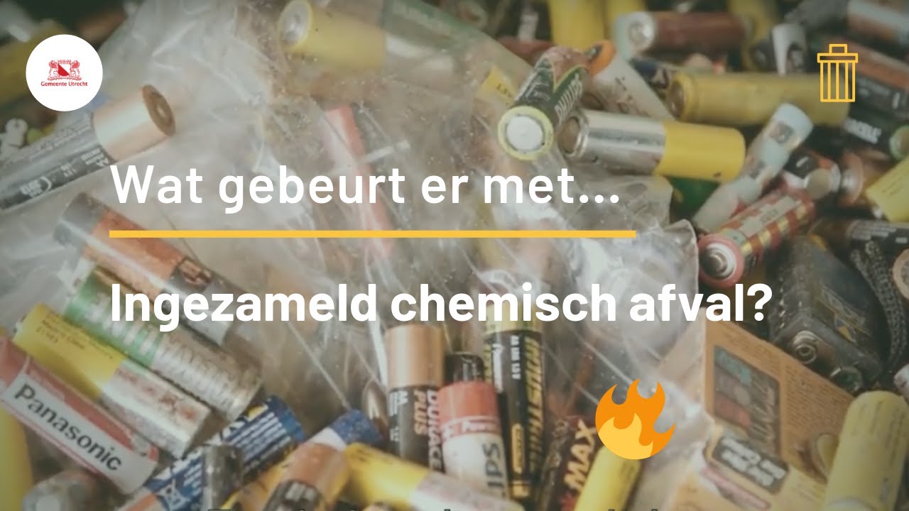Wat gebeurt er met ingezameld chemisch afval? - YouTube
